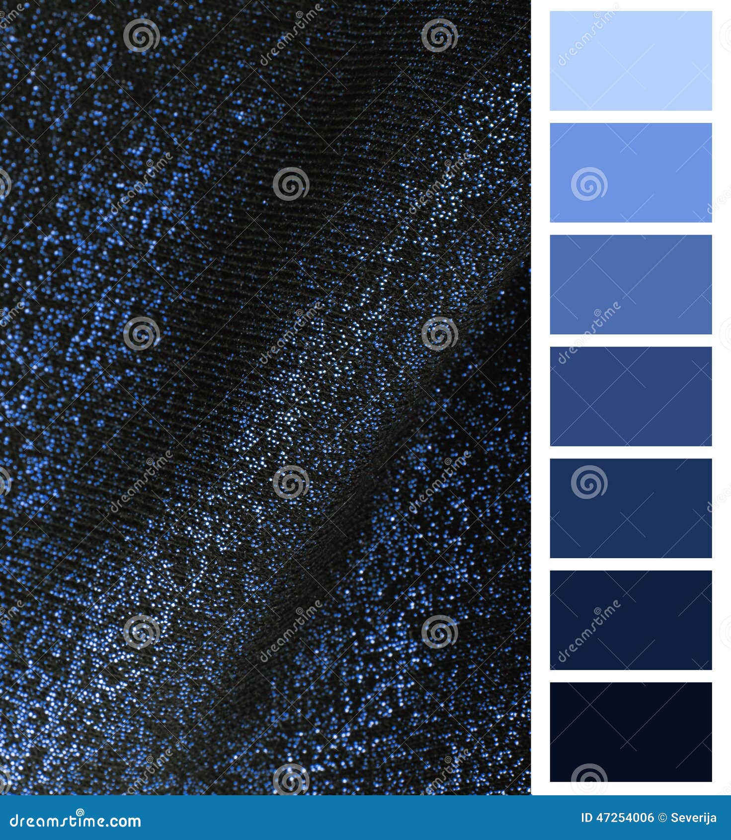 Complimentary Color Palette Chart Stock Photo - Image of painting ...