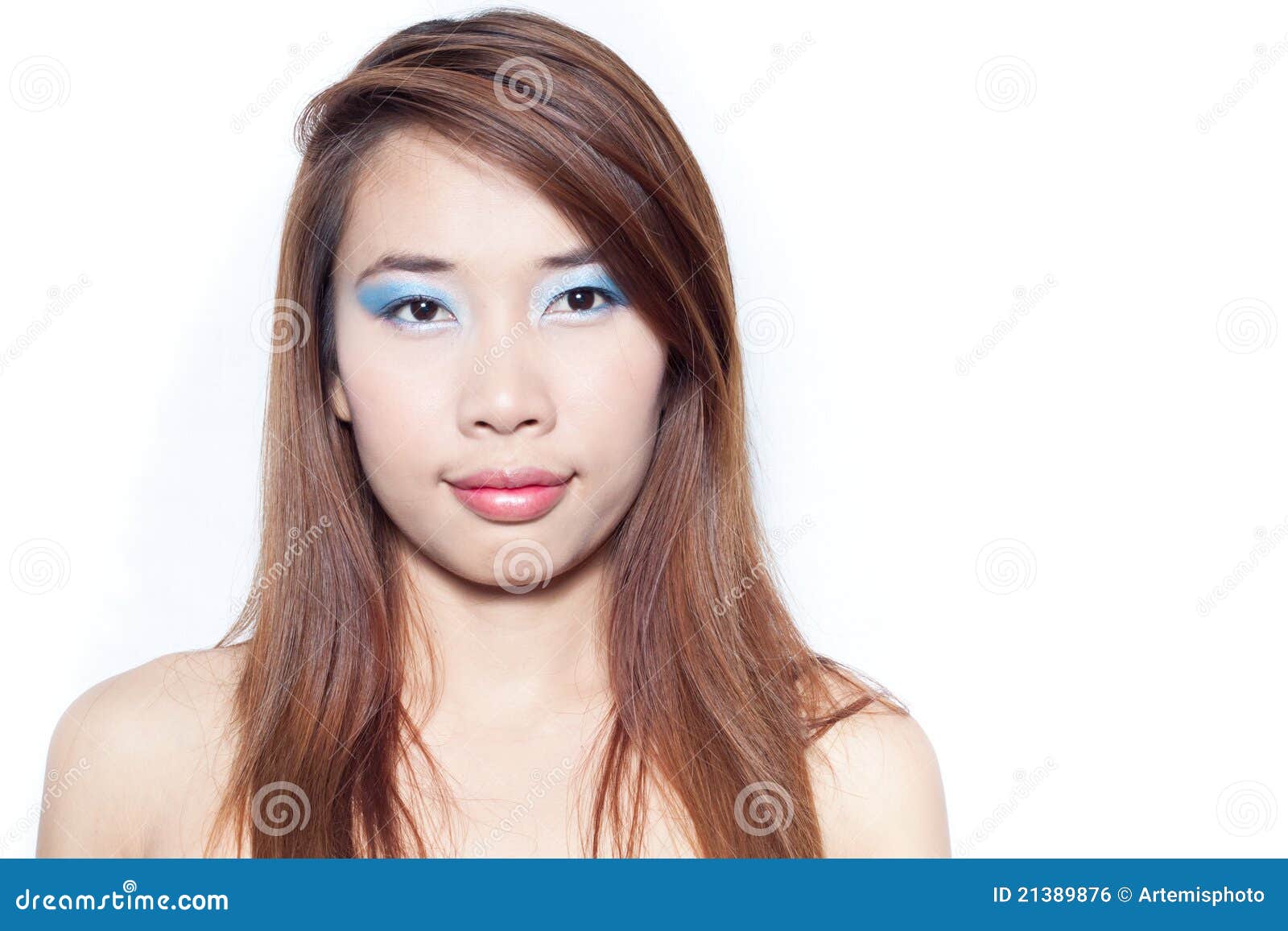 Compo a face foto de stock. Imagem de bonito, olhar, olhos - 21389876