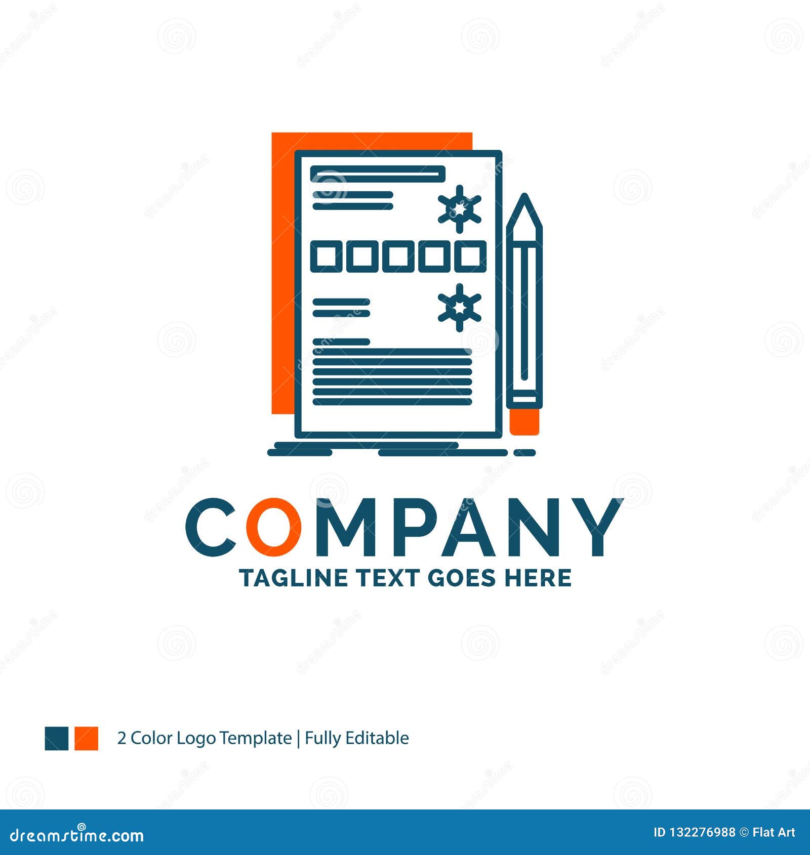 Component, Data, Design, Hardware, System Logo Design. Blue and Stock ...