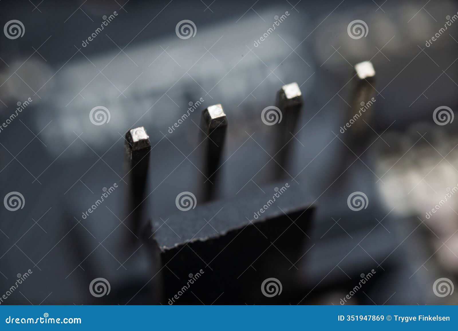 Component Details of a Computer Motherboard.. Stock Image - Image of ...