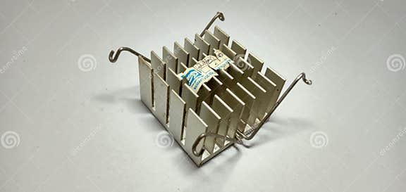 A Component Photo of a Graphics Processing Unit Part of a Computer ...