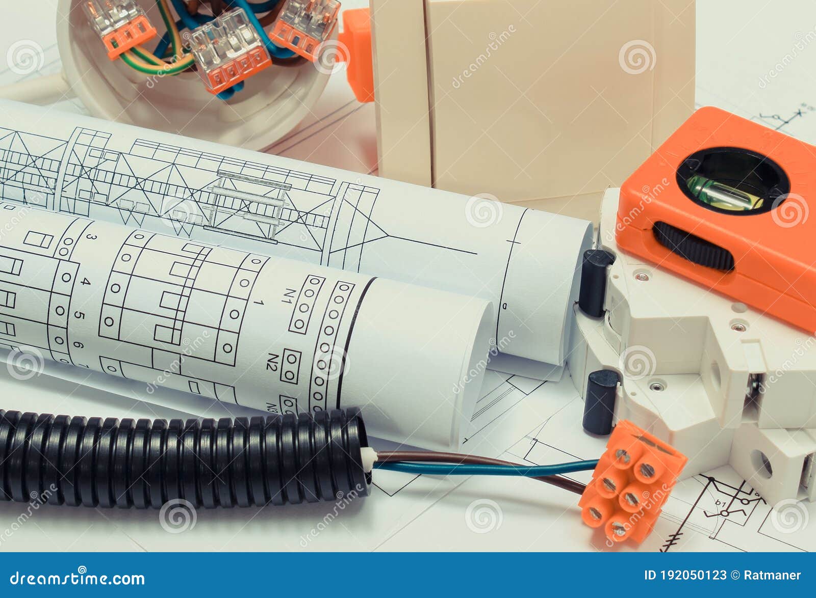 Components for Electrical Installations and Diagrams of House Stock ...