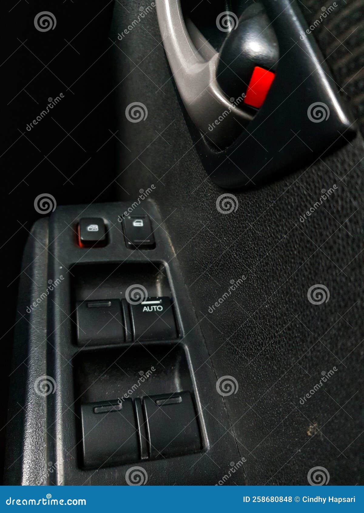 Components of a Car, Which is on the Right Side of the Car Door, Namely ...