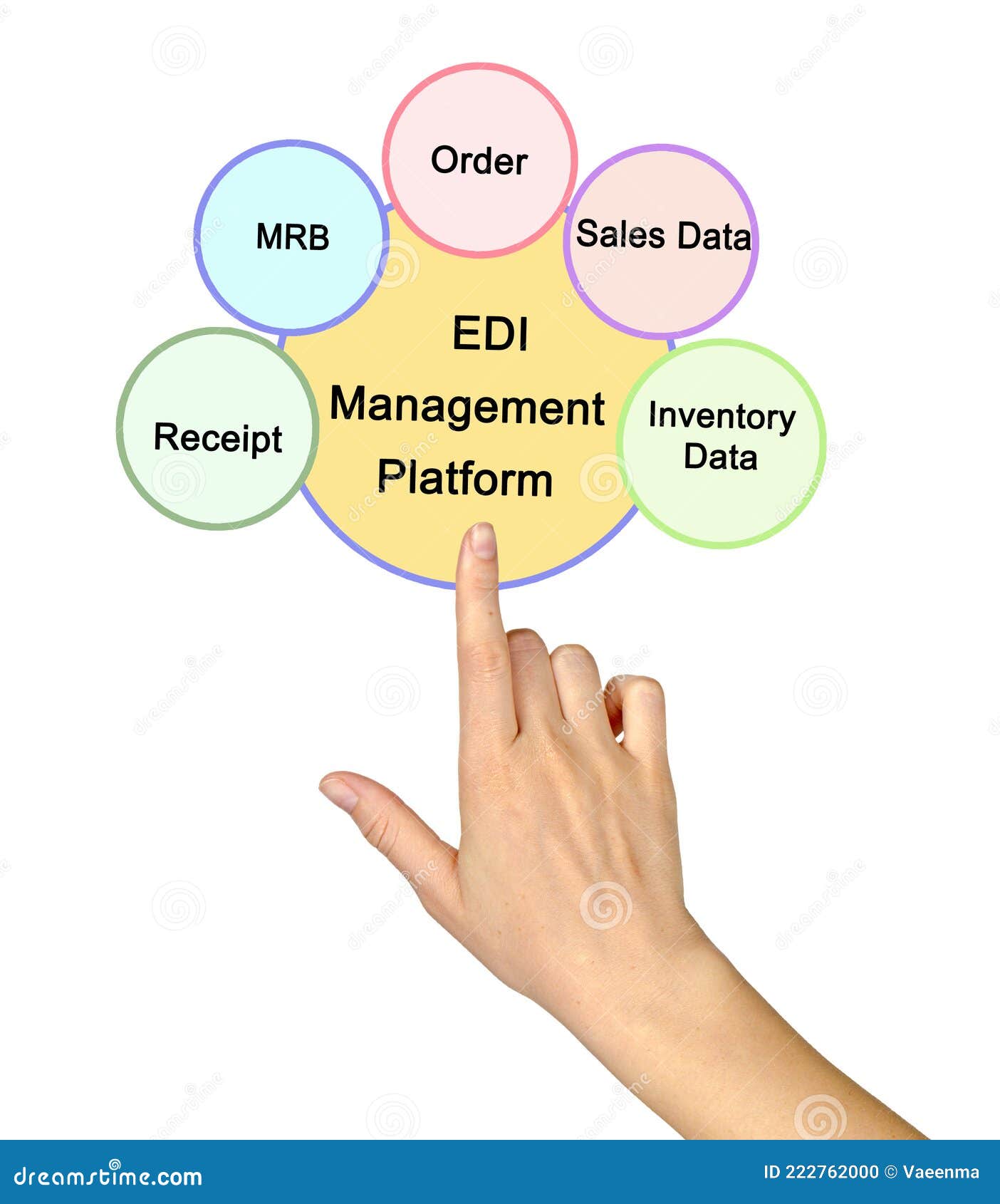 EDI Management Platform stock photo. Image of person - 222762000