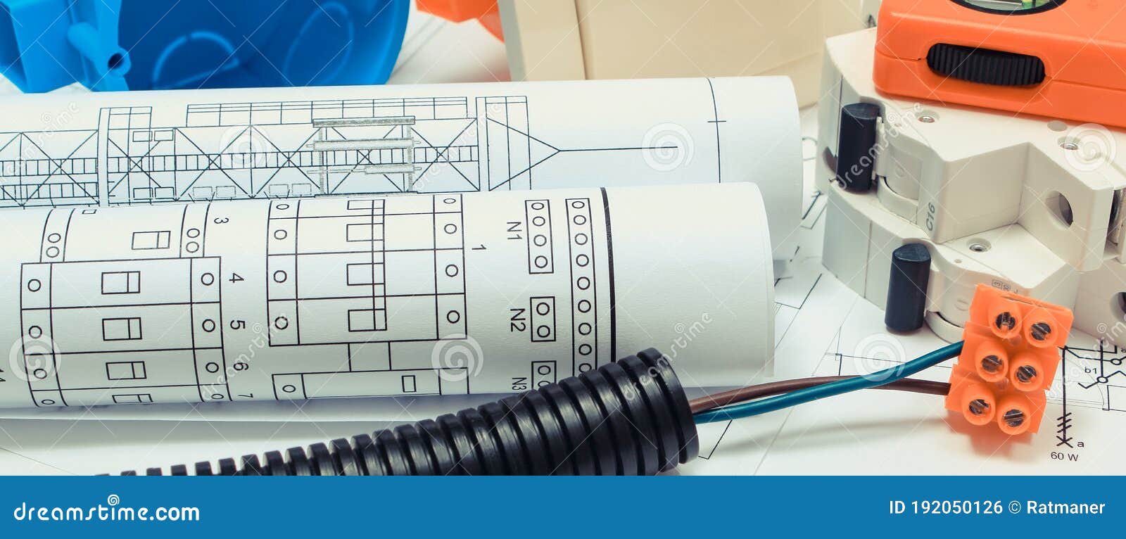 Components for Electrical Installations and Diagrams of House Stock ...