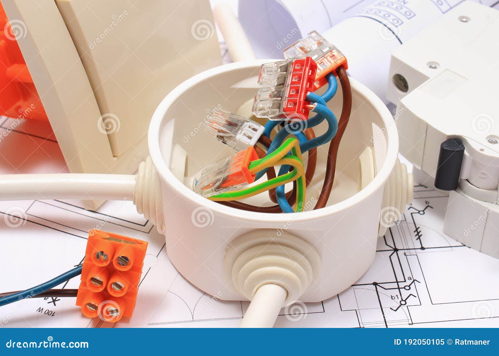 Components for Electrical Installations and Diagrams of House Stock ...