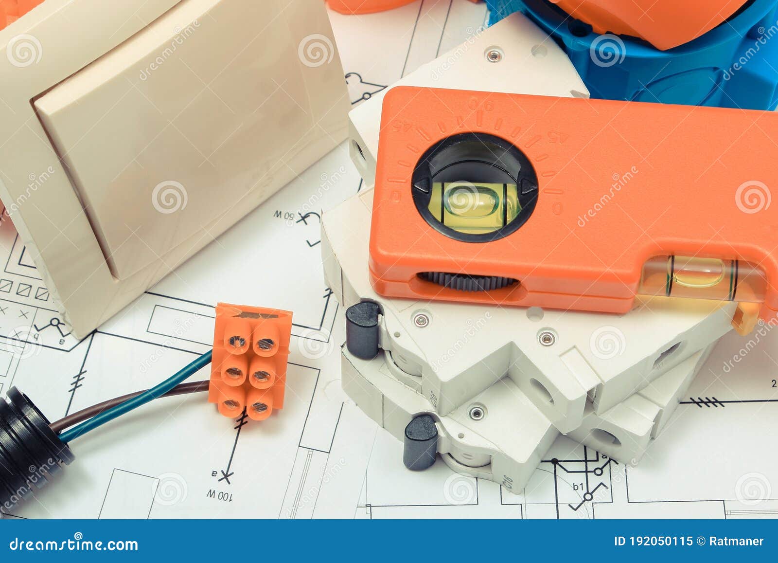 Components for Electrical Installations and Diagrams of House Stock ...