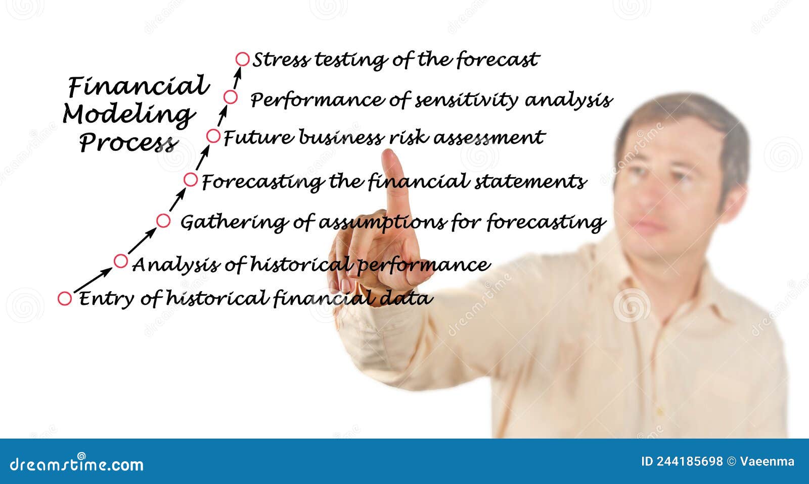 Financial Modeling Process stock photo. Image of data - 244185698