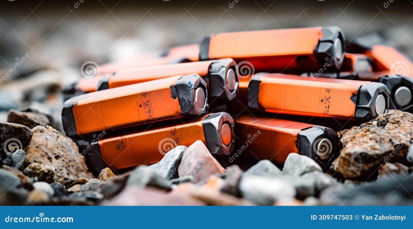 Components of a Lithium Ion Battery Up Close. Concept Lithium, Anode ...