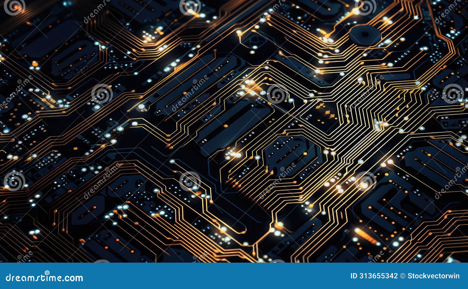 Components Technology Texture Stock Illustration - Illustration of ...