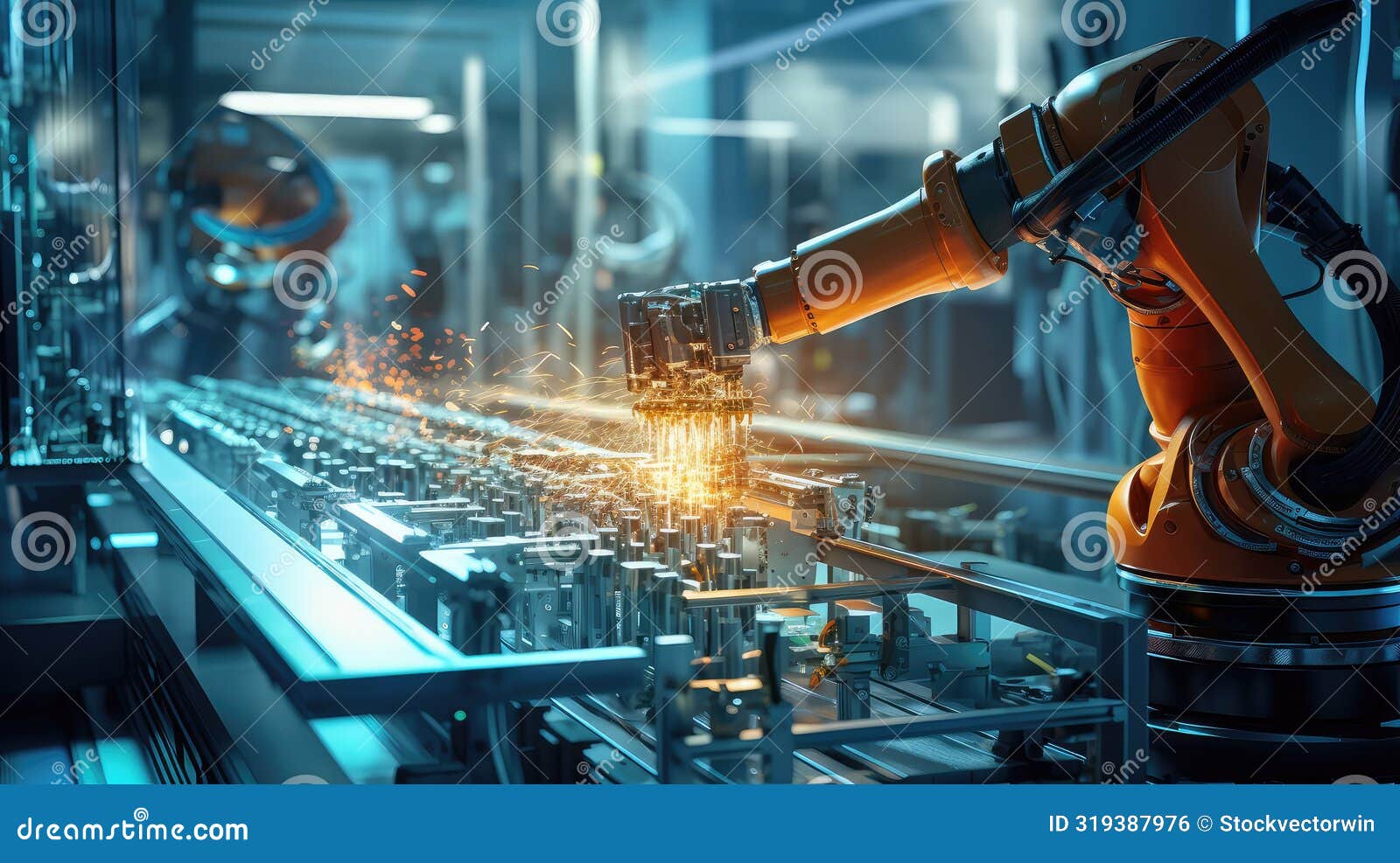 Components technology work stock illustration. Illustration of ...