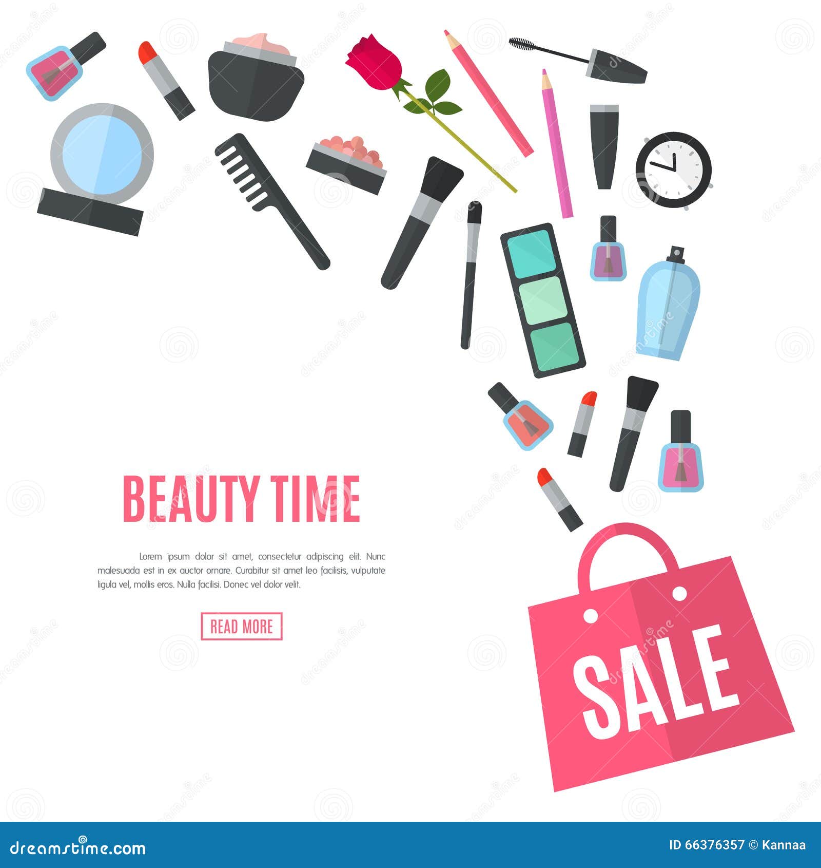 Componga El Ejemplo Plano Del Vector Del Concepto Ilustración del ...