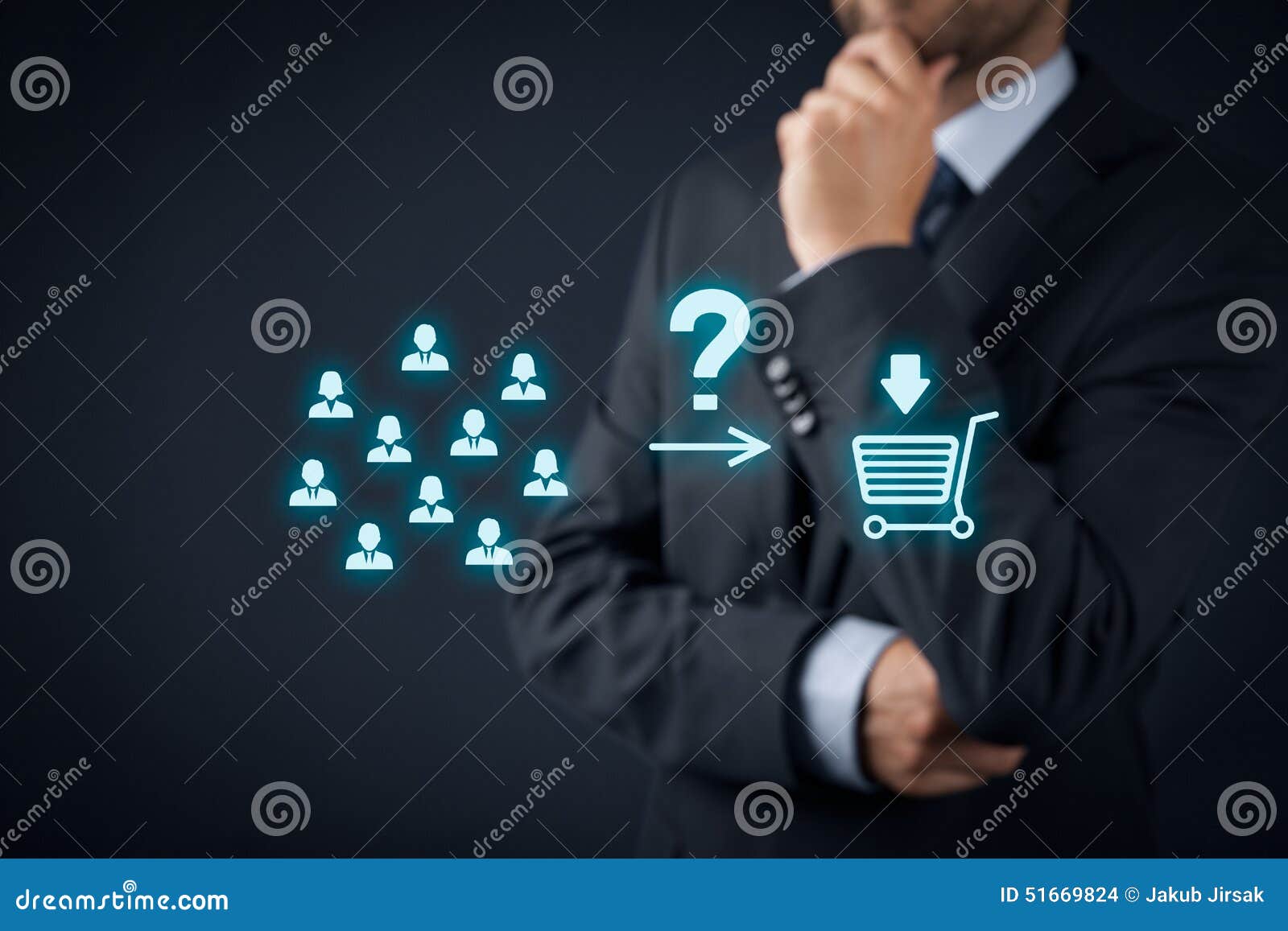 Comportamento Del Consumatore Fotografia Stock - Immagine di ...