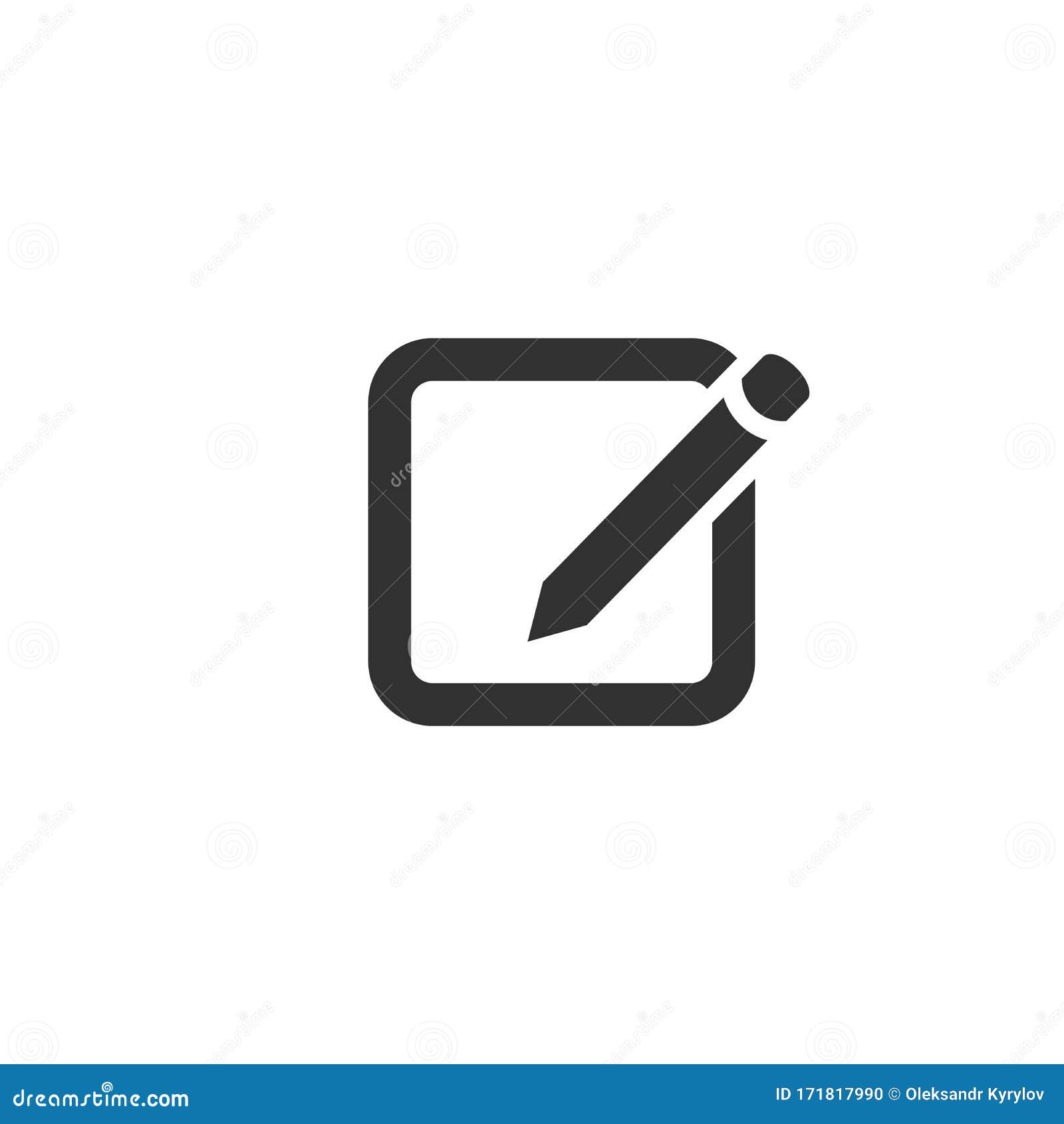 Compose Email , Mail or Message Icon for Apps and Websites. Stock ...
