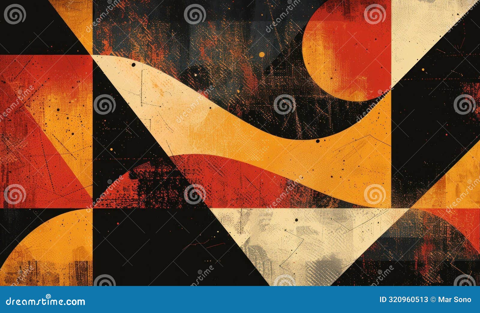 Compose a Retro-modern Background Where Sharp-edged Polygons Meet ...