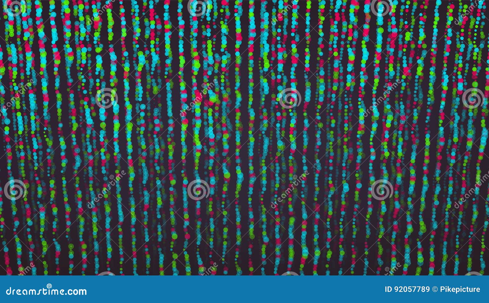 Composed of Particles. Abstract Graphic Design. Modern Sense of Science ...