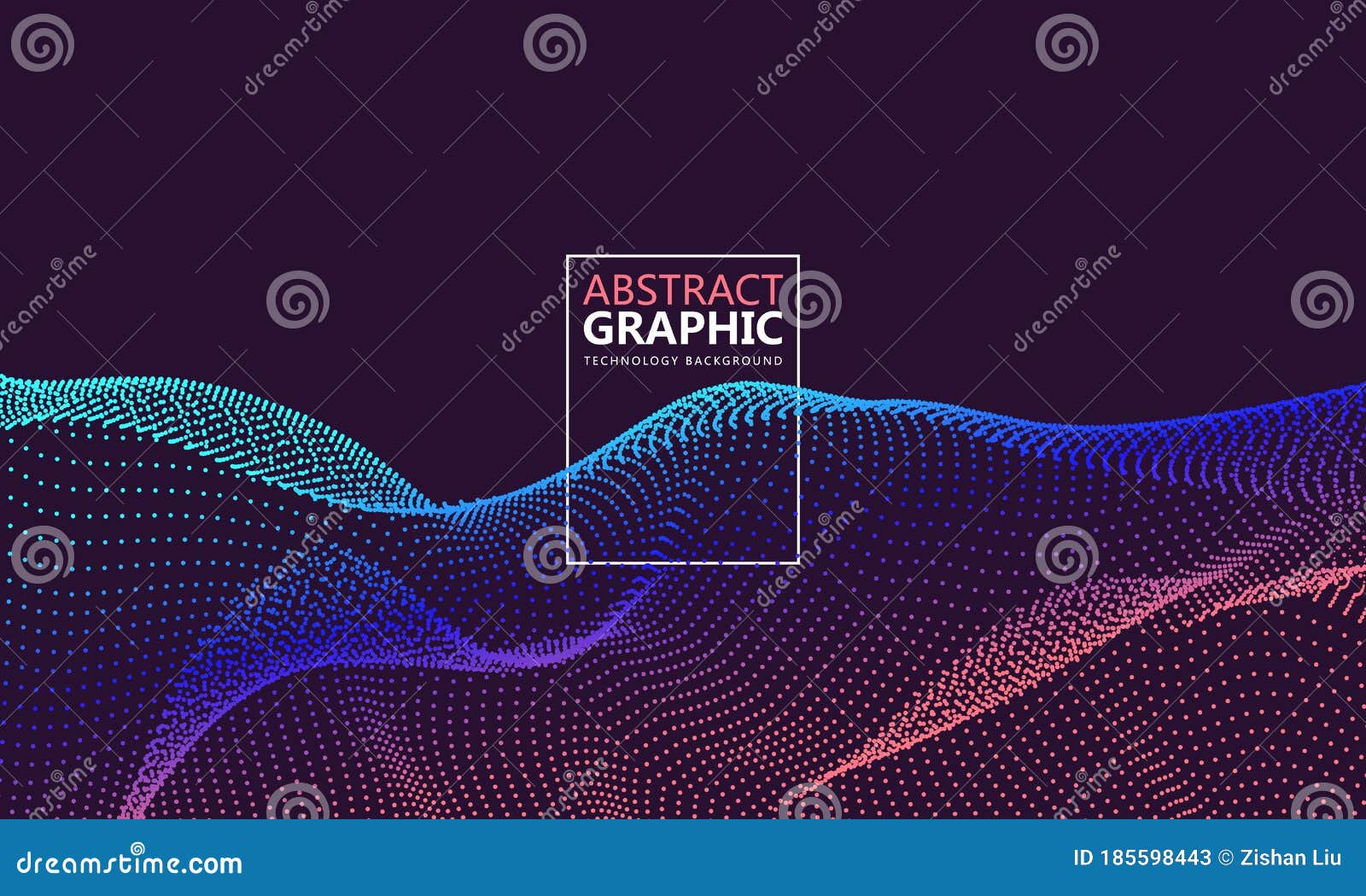 Composed of Particles Swirling Abstract Graphics Stock Vector ... Composed of Particles Swirling Abstract Graphics Stock Vector ...
