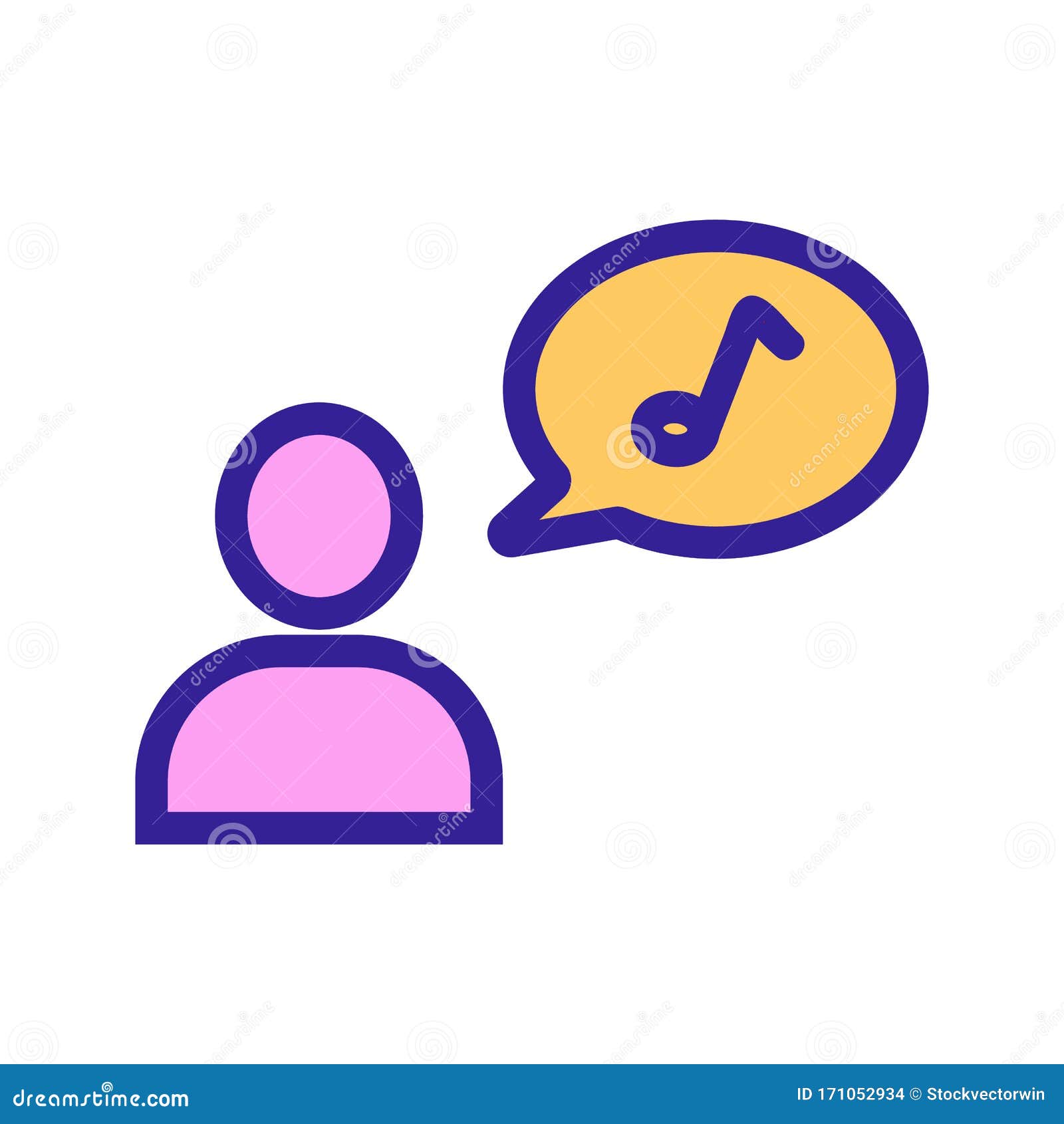 Composer Icon Vector. Isolated Contour Symbol Illustration Stock Vector ...