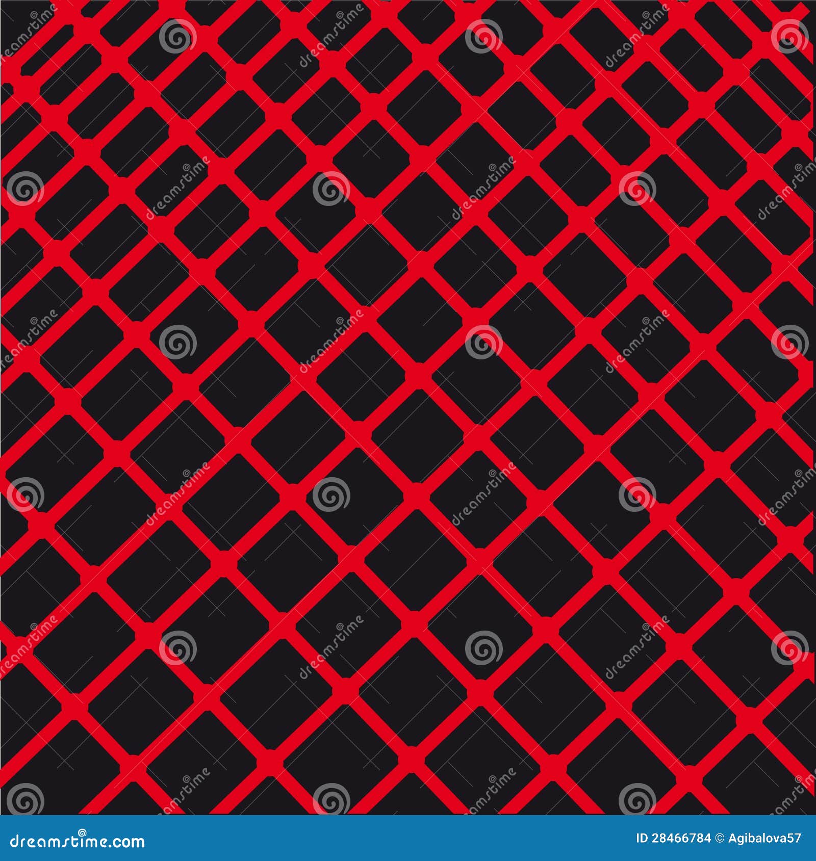 Composición De Líneas Rojas Abstractas. Vector Ilustración del Vector ...