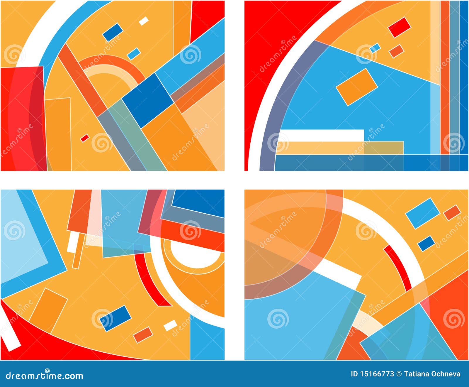 Composiciones Geométricas .jpg Stock de ilustración - Ilustración de anaranjado, parte: 15166773