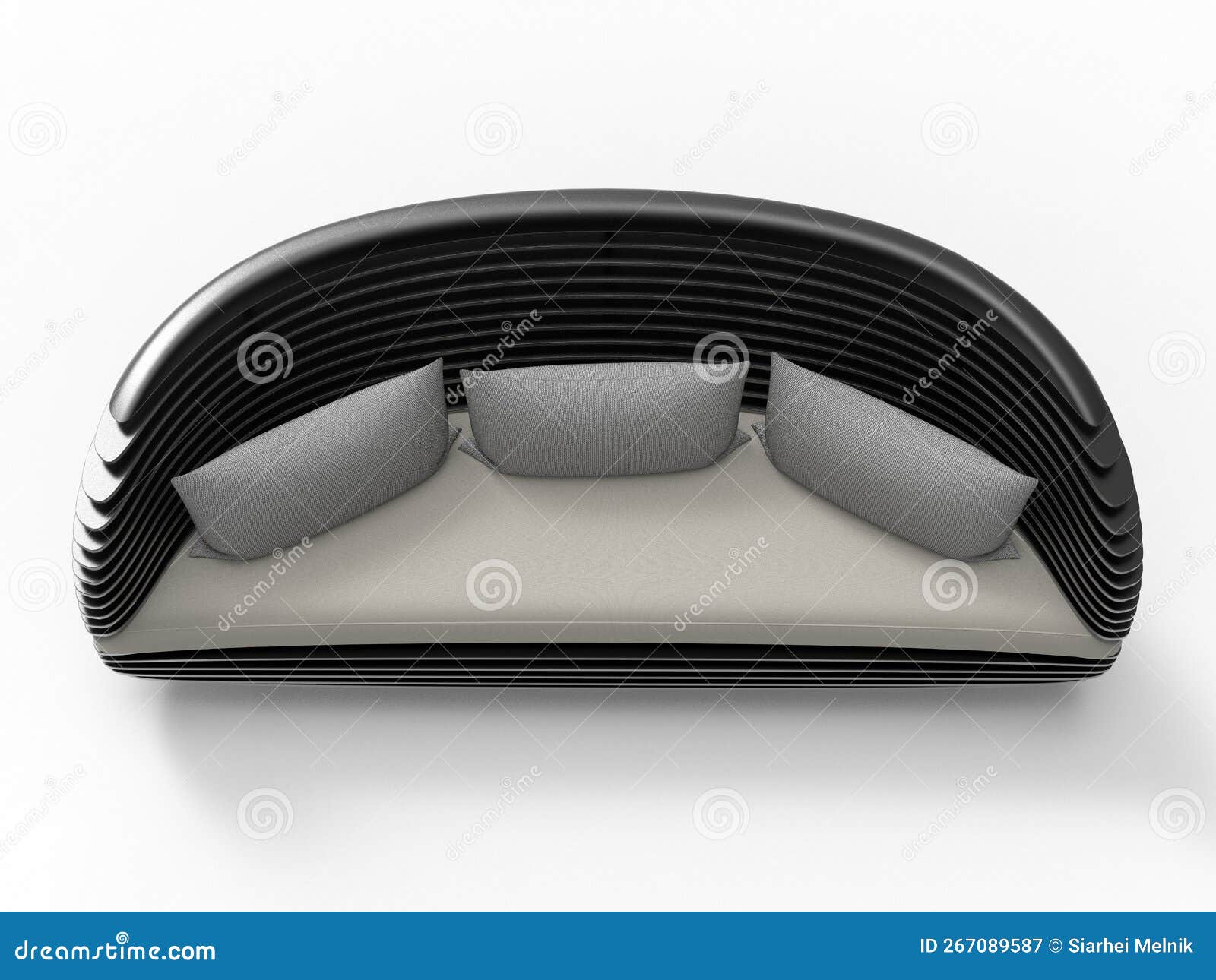 Composite aluminum sofa stock image. Image of font, interior - 267089587
