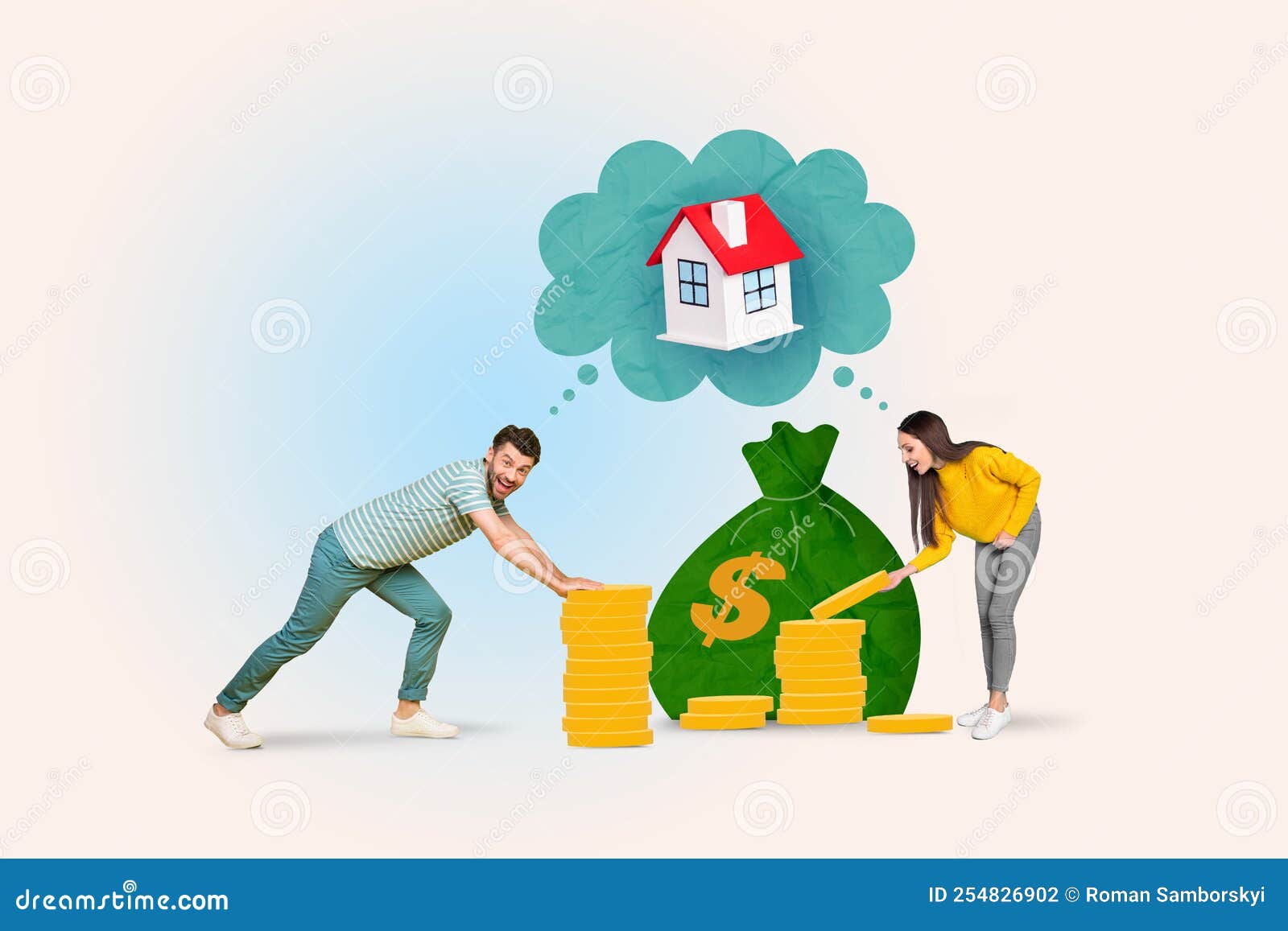Composite Collage Illustration Of Small Clueless Guy Shrug Shoulders ... Composite Collage Illustration Of Small Clueless Guy Shrug Shoulders ...