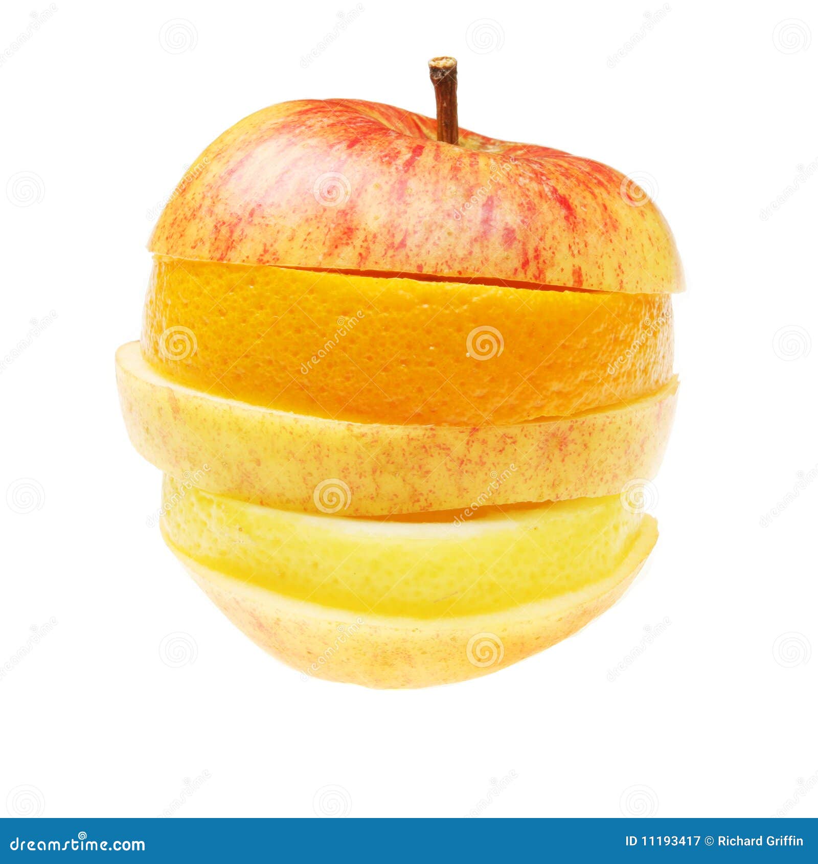 Composite fruit stock image. Image of apple, sandwich - 11193417