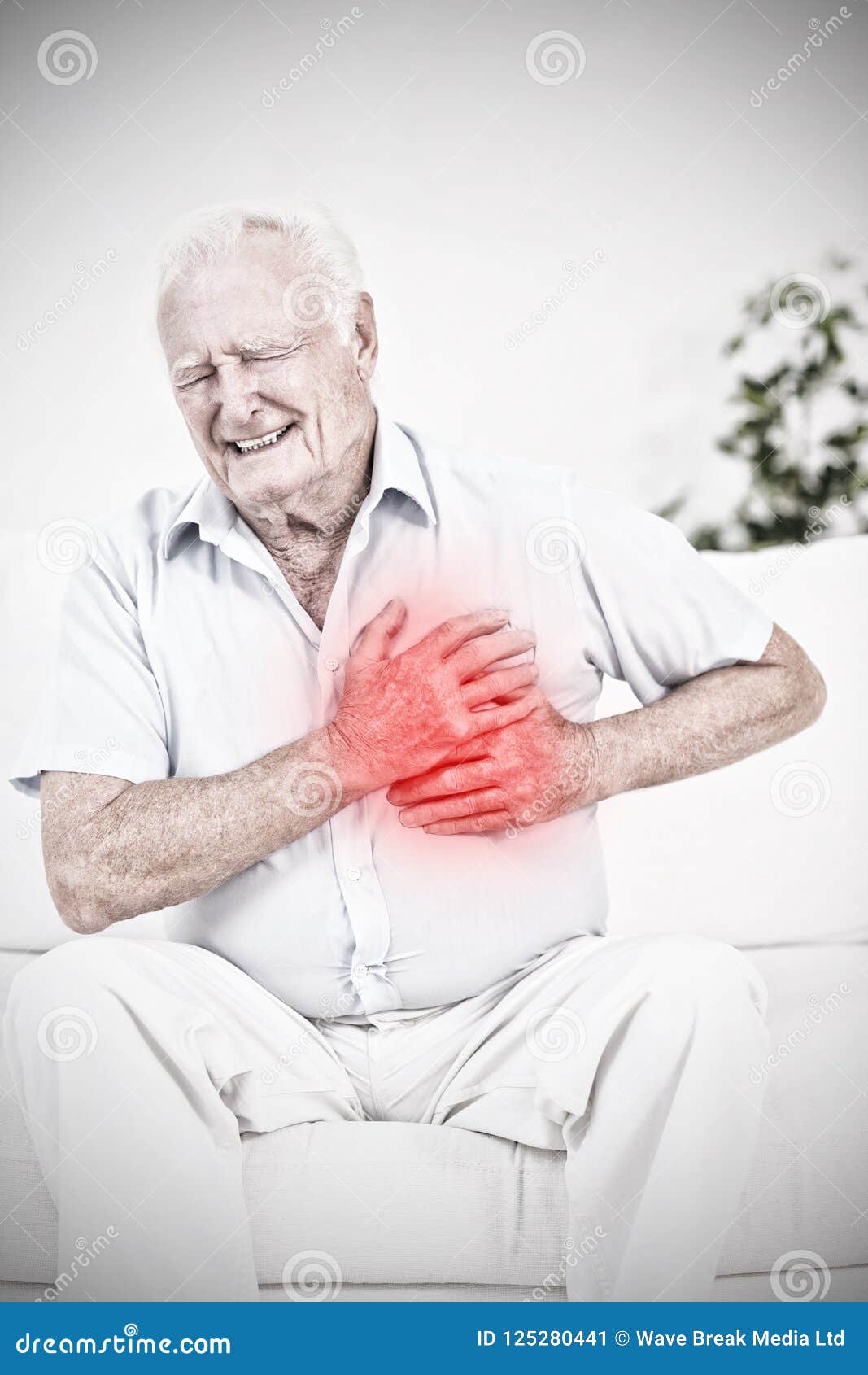 Composite Image of Aged Man Suffering with Heart Pain Stock Image ... Composite Image of Aged Man Suffering with Heart Pain Stock Image ...