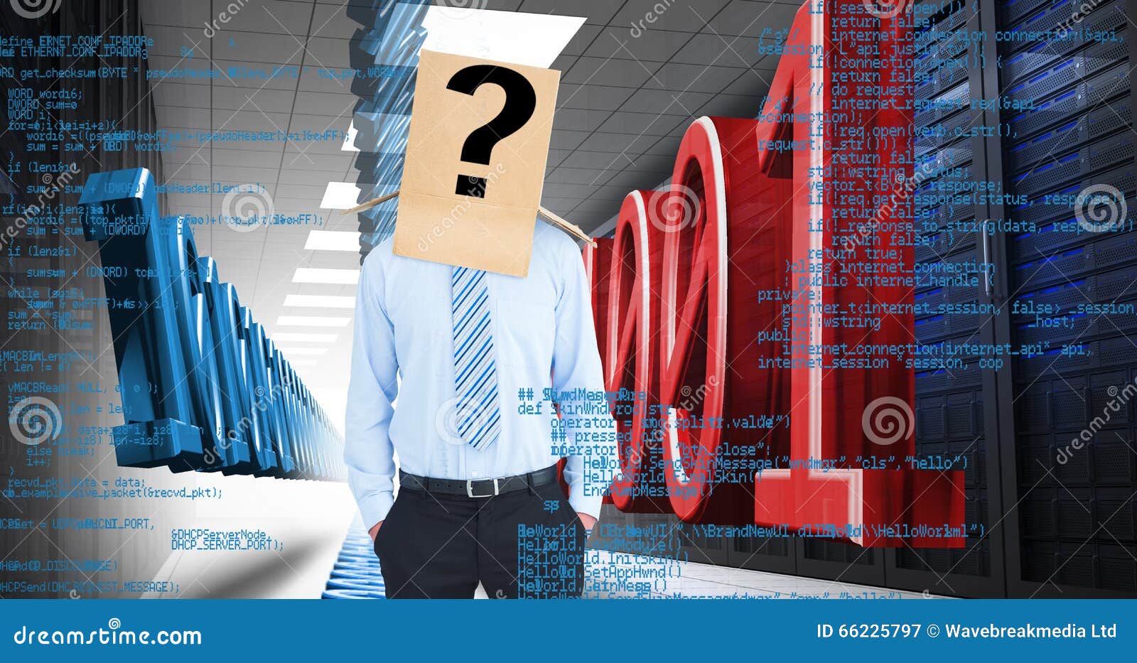 Composite Image of Anonymous Businessman Stock Image - Image of ...