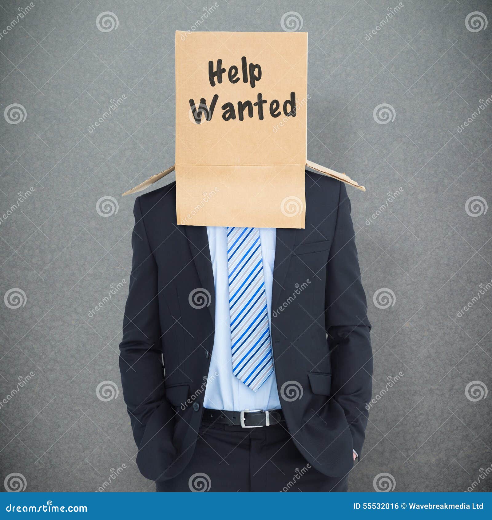 Composite Image of Anonymous Businessman Stock Photo - Image of ...