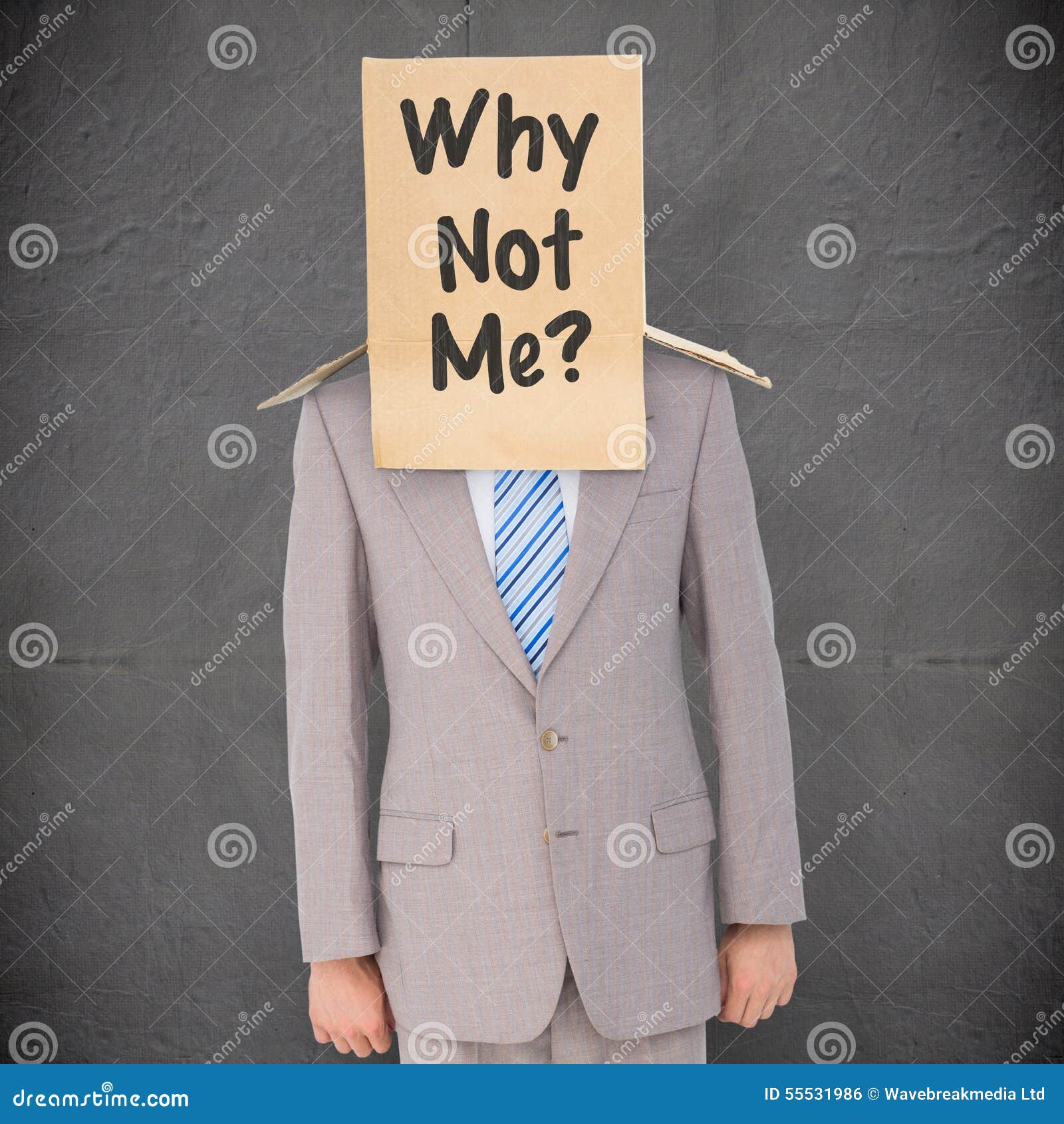 Composite Image of Anonymous Businessman Stock Photo - Image of ...