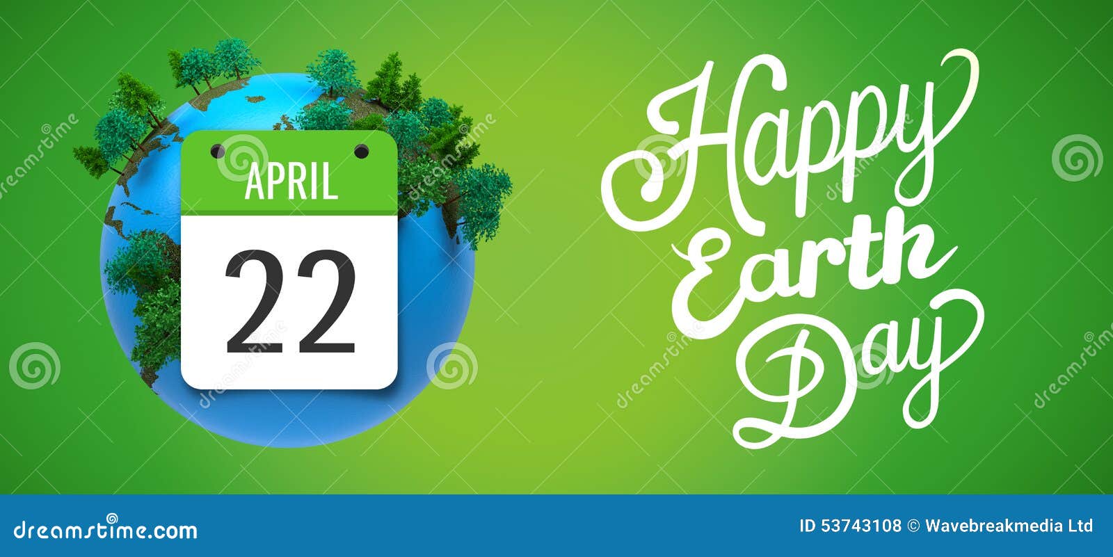 Composite Image of April 22nd Stock Illustration - Illustration of ...