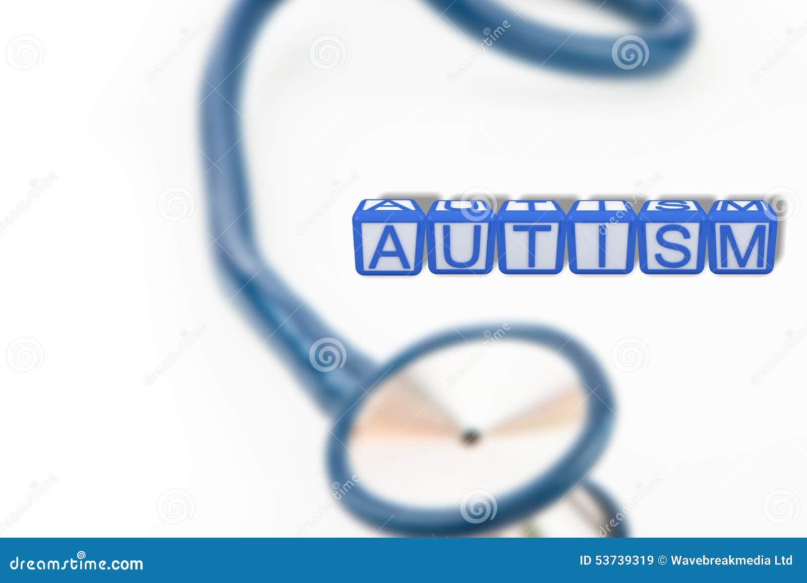 Composite Image of Autism Building Blocks Stock Illustration ...