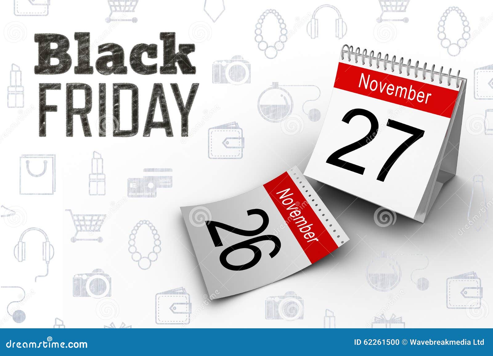 Composite Image of Black Friday Advert Stock Illustration ...
