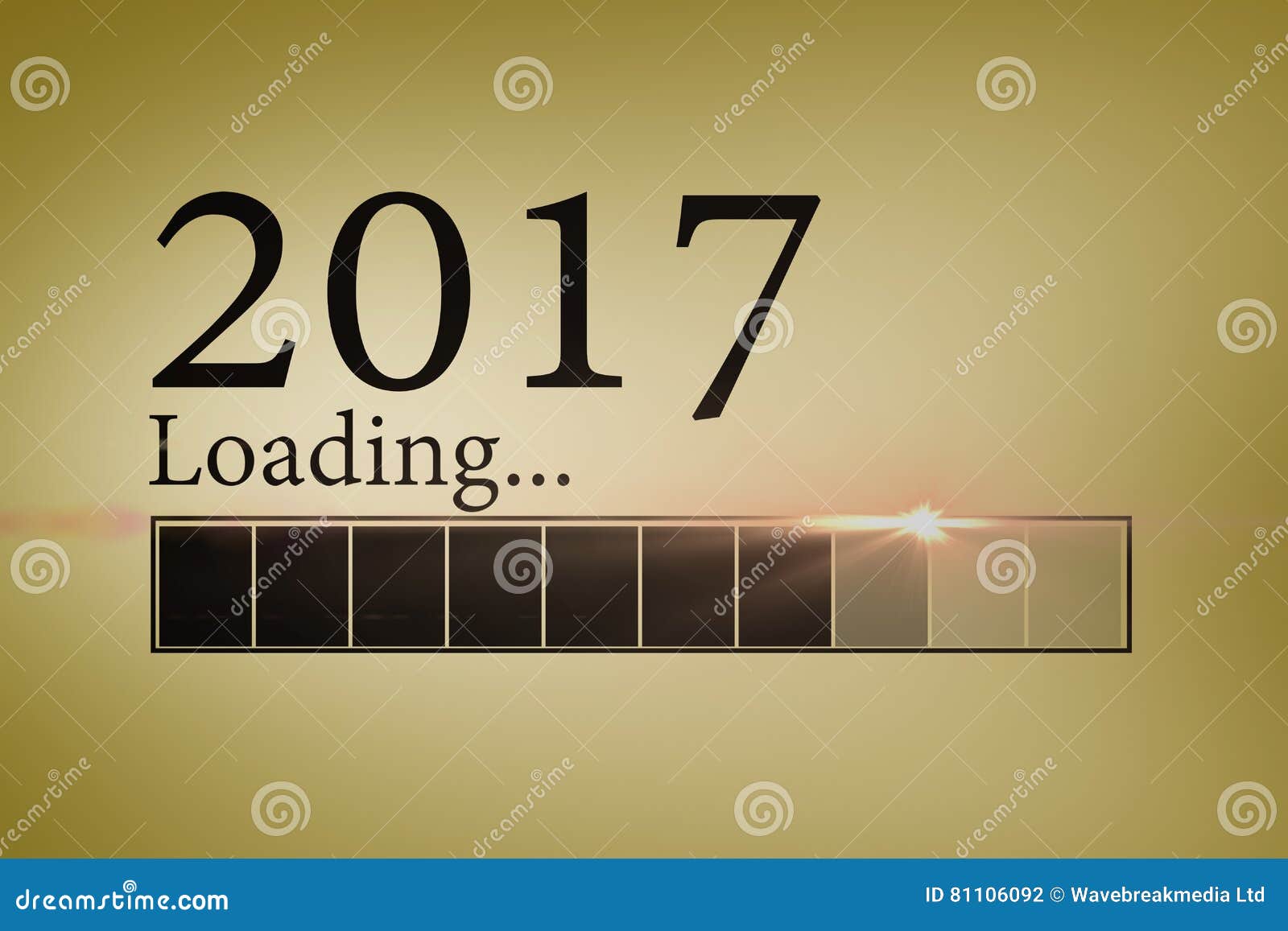 Composite Image of Black Loading Display Stock Illustration ...