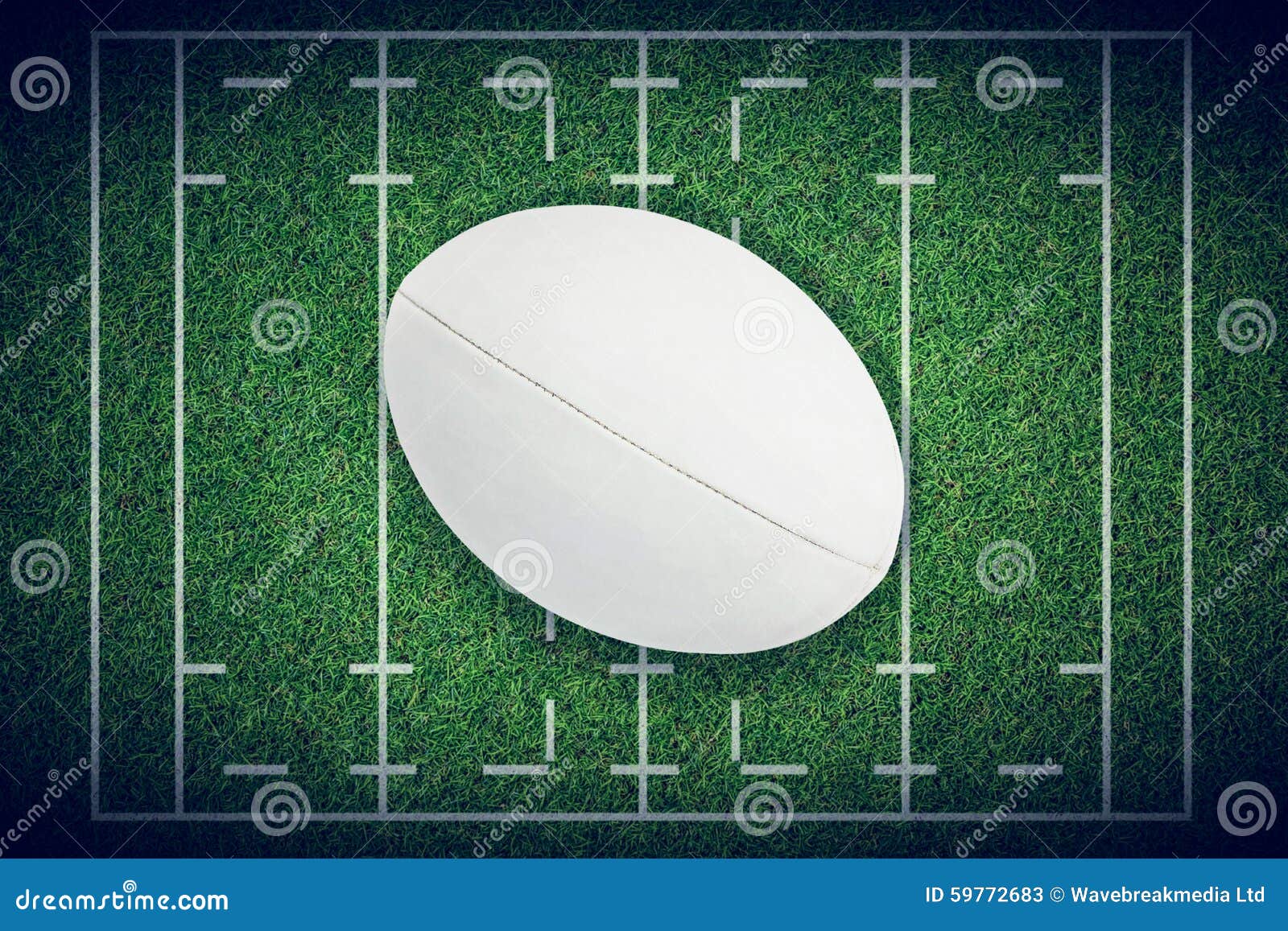 Composite Image of Close-up of Rugby Ball Stock Image - Image of ...