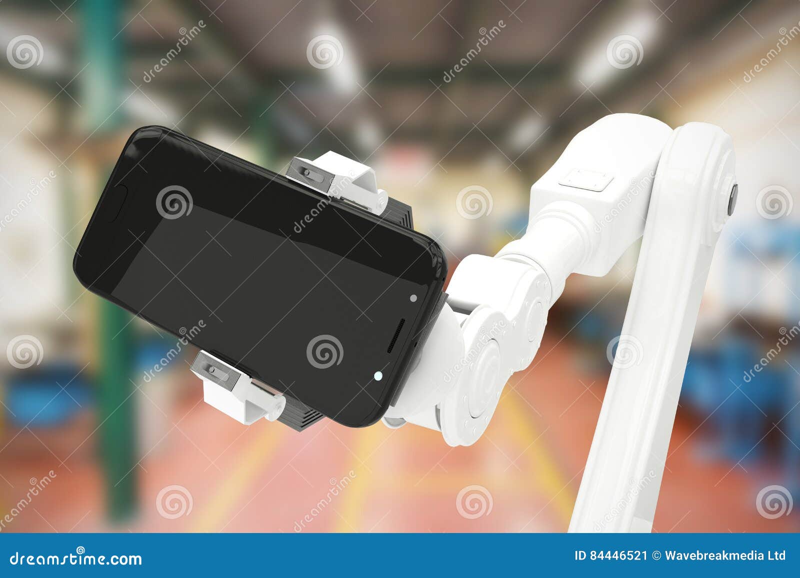 Composite Image of Composite Image of Robot Holding Digital Tablet 3d ...
