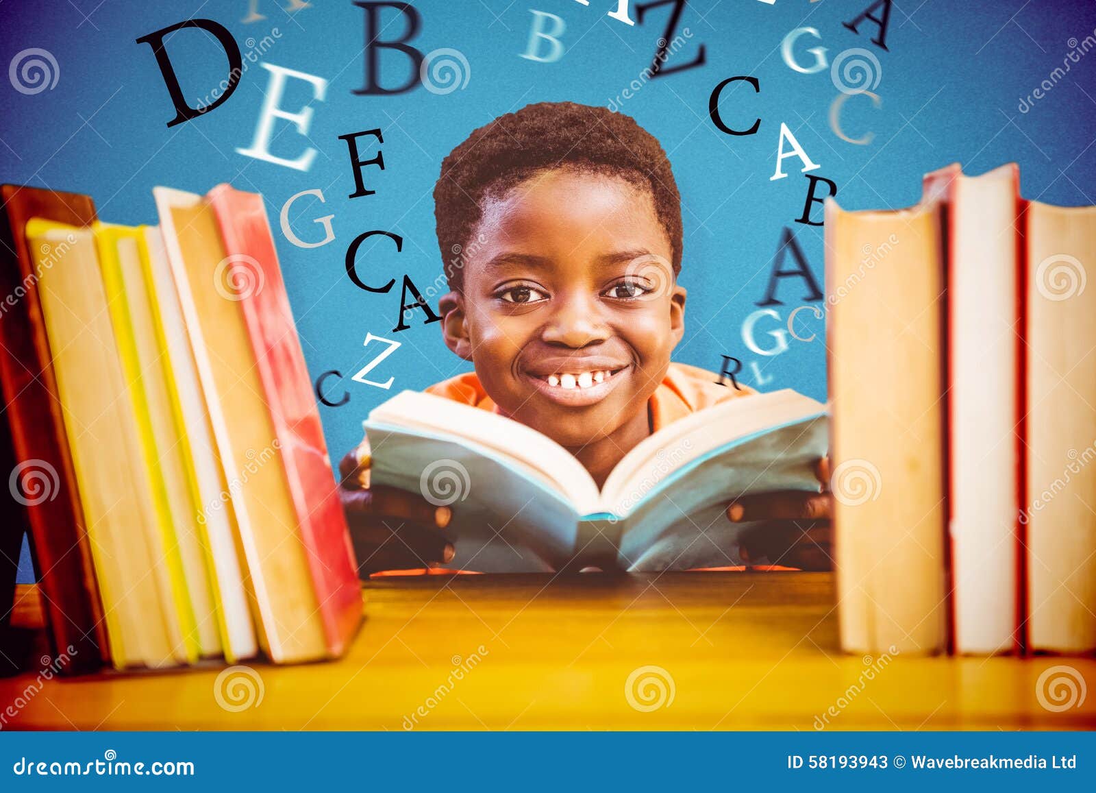 Black Boy Reading Letter Stock Photos - Free & Royalty-Free Stock ...