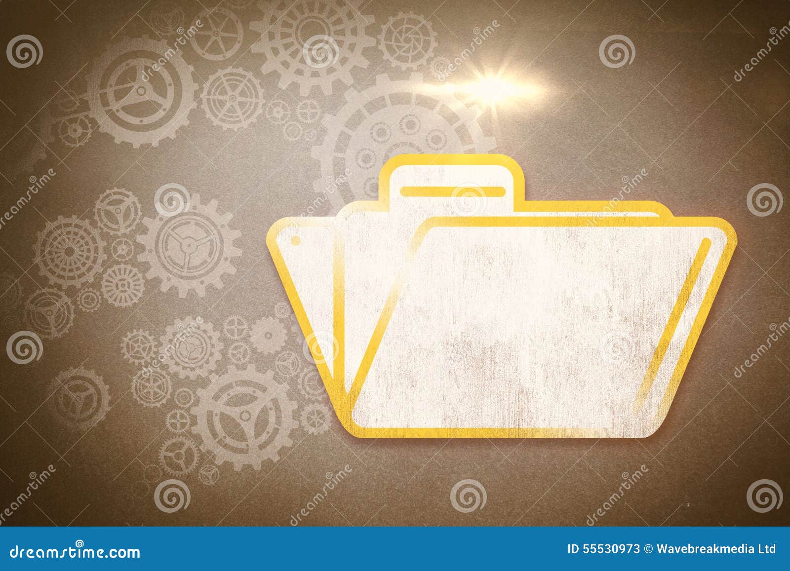 A Composite Image of Documents Stock Illustration - Illustration of ...