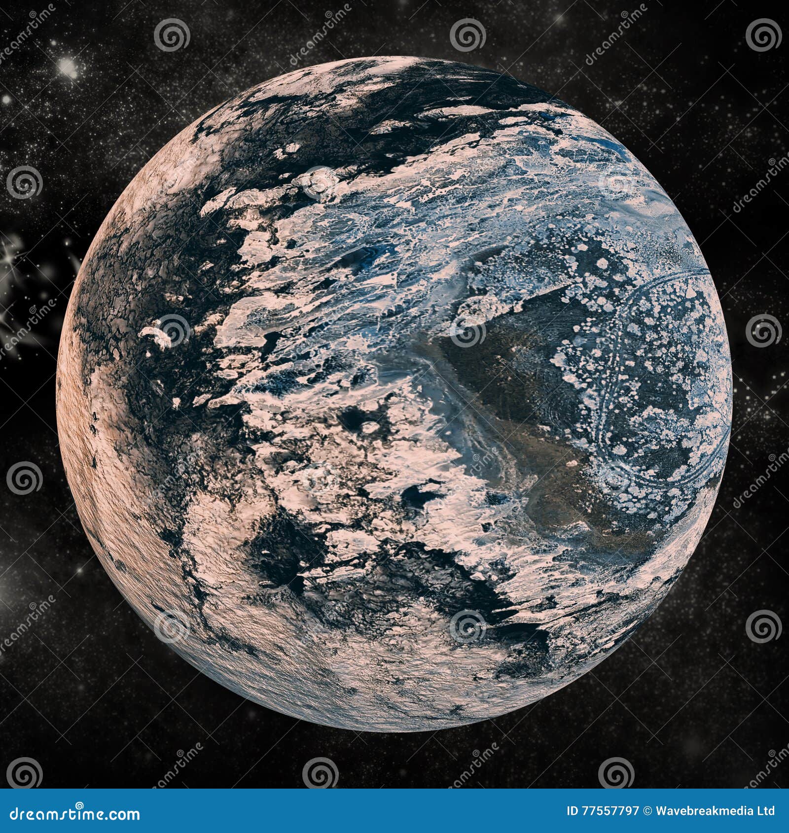 Composite image of earth stock image. Image of graphic - 77557797