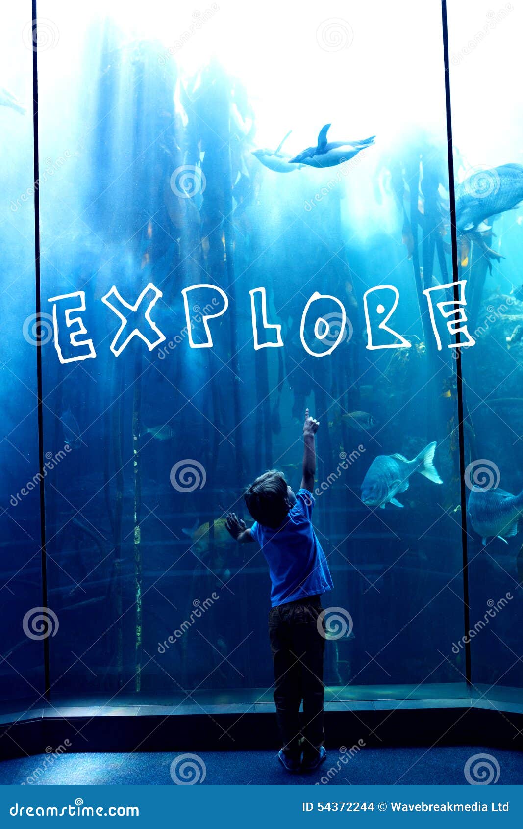 Composite image of explore stock illustration. Illustration of ...