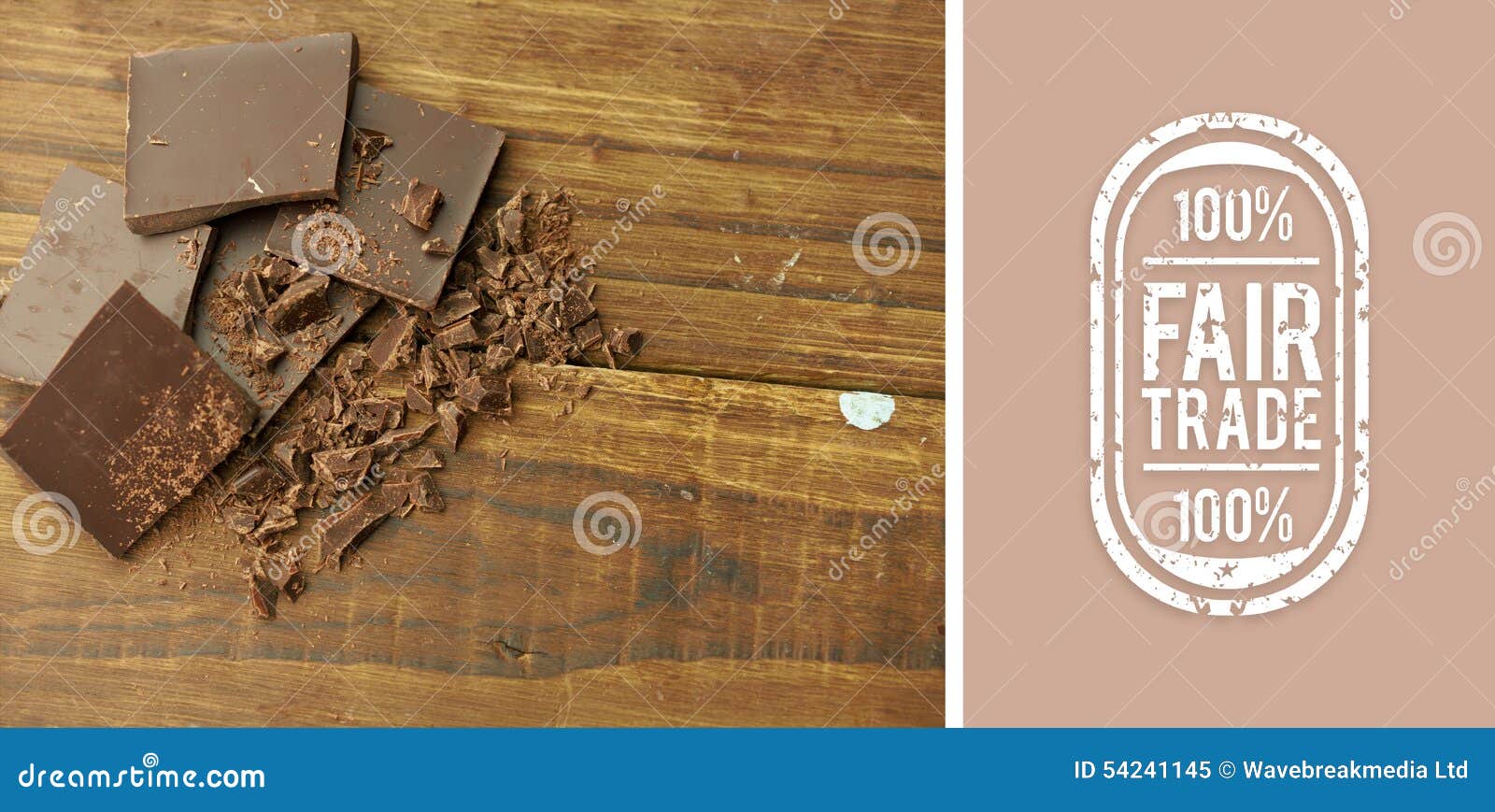 Composite Image of Fair Trade Graphic Stock Illustration - Illustration ...