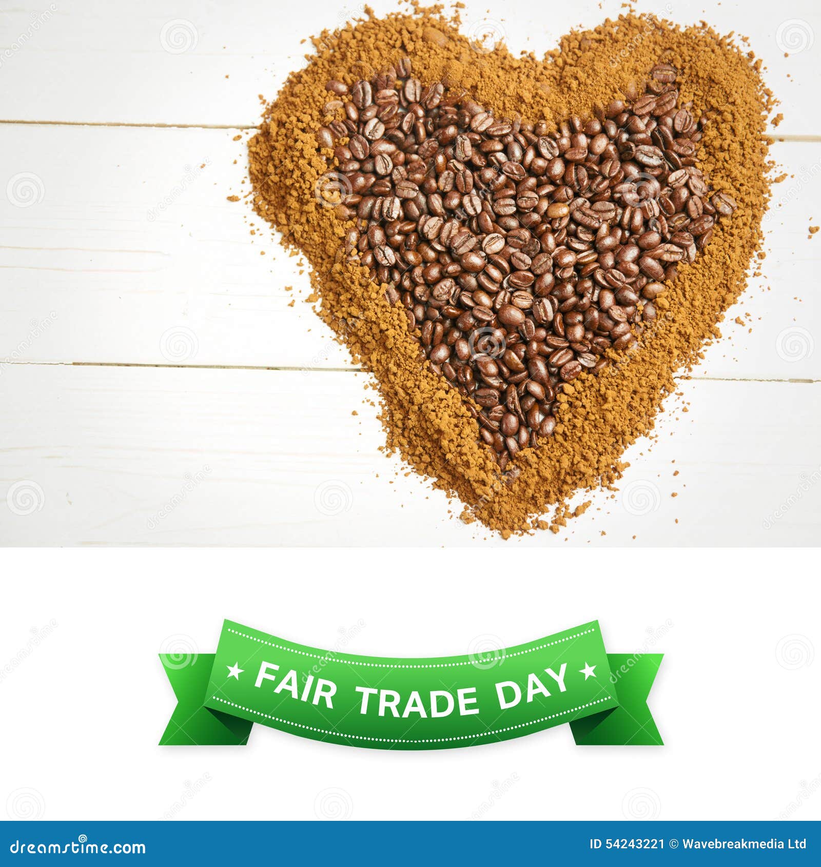 Composite Image of Fair Trade Graphic Stock Illustration - Illustration ...