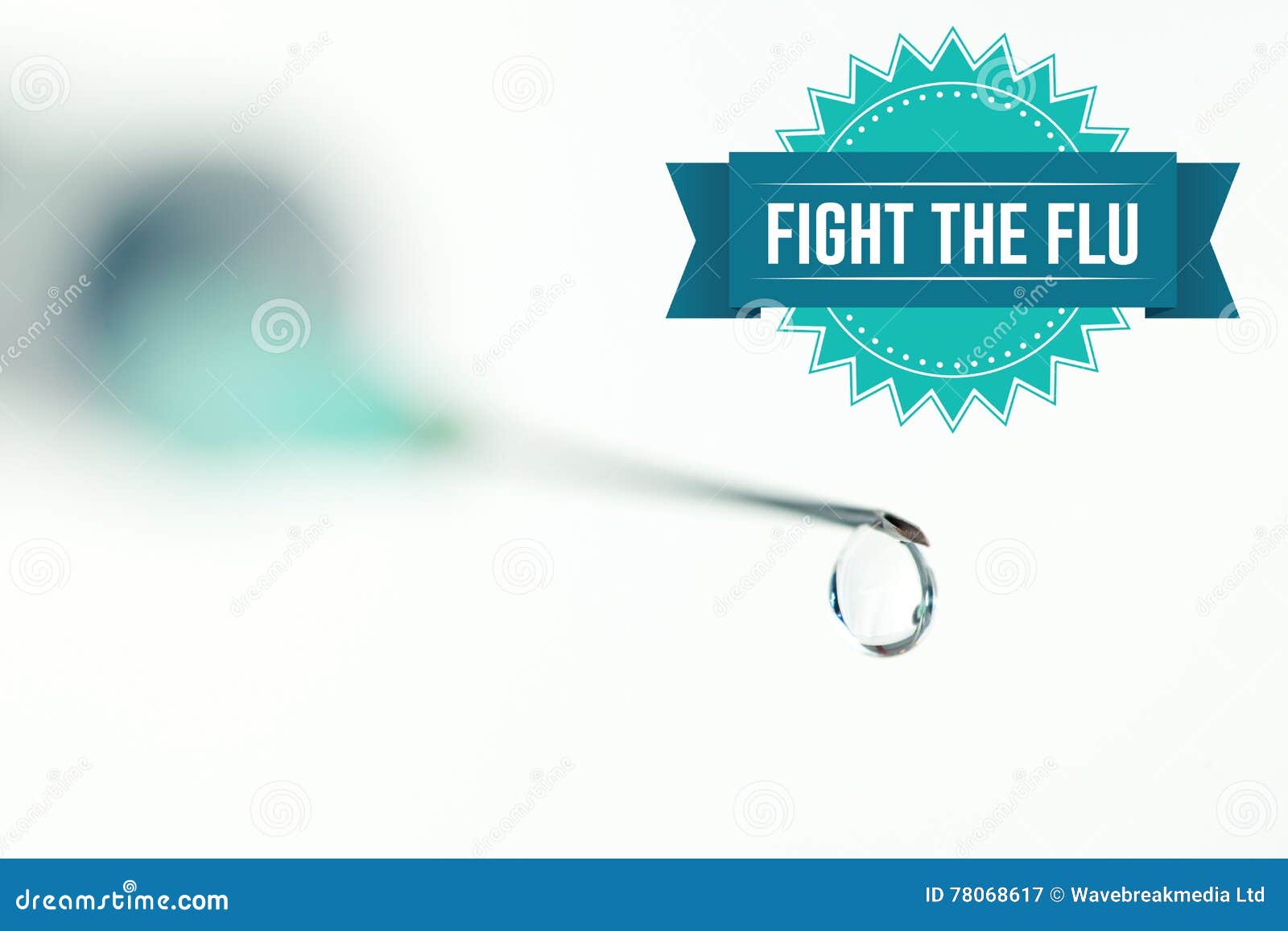 Composite Image of Fight the Flu Stock Illustration - Illustration of ...