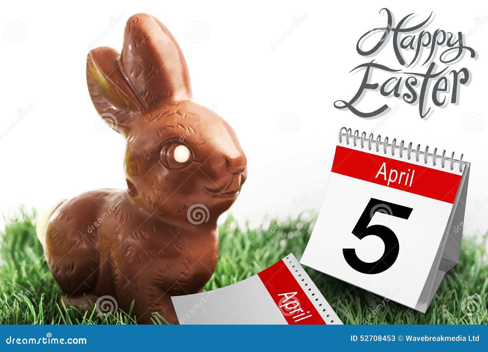 Composite Image of Five Rabbits Stock Illustration - Illustration of ...