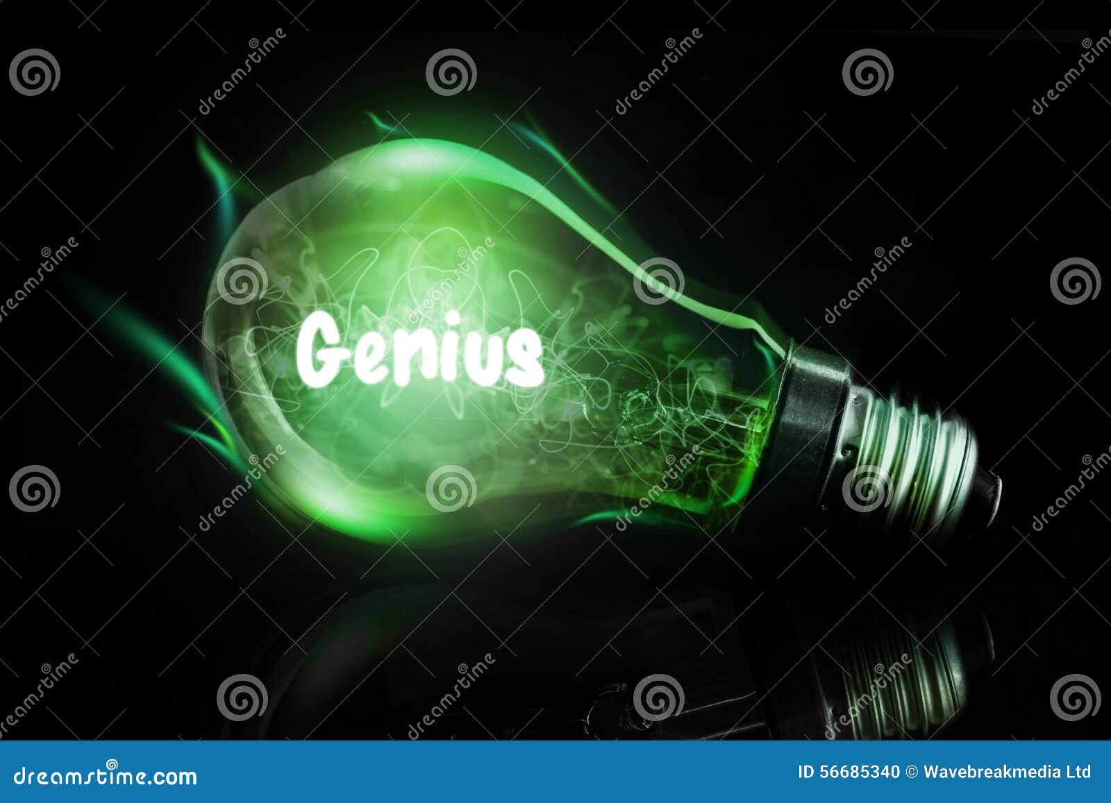 Composite image of genius stock illustration. Illustration of digitally ...