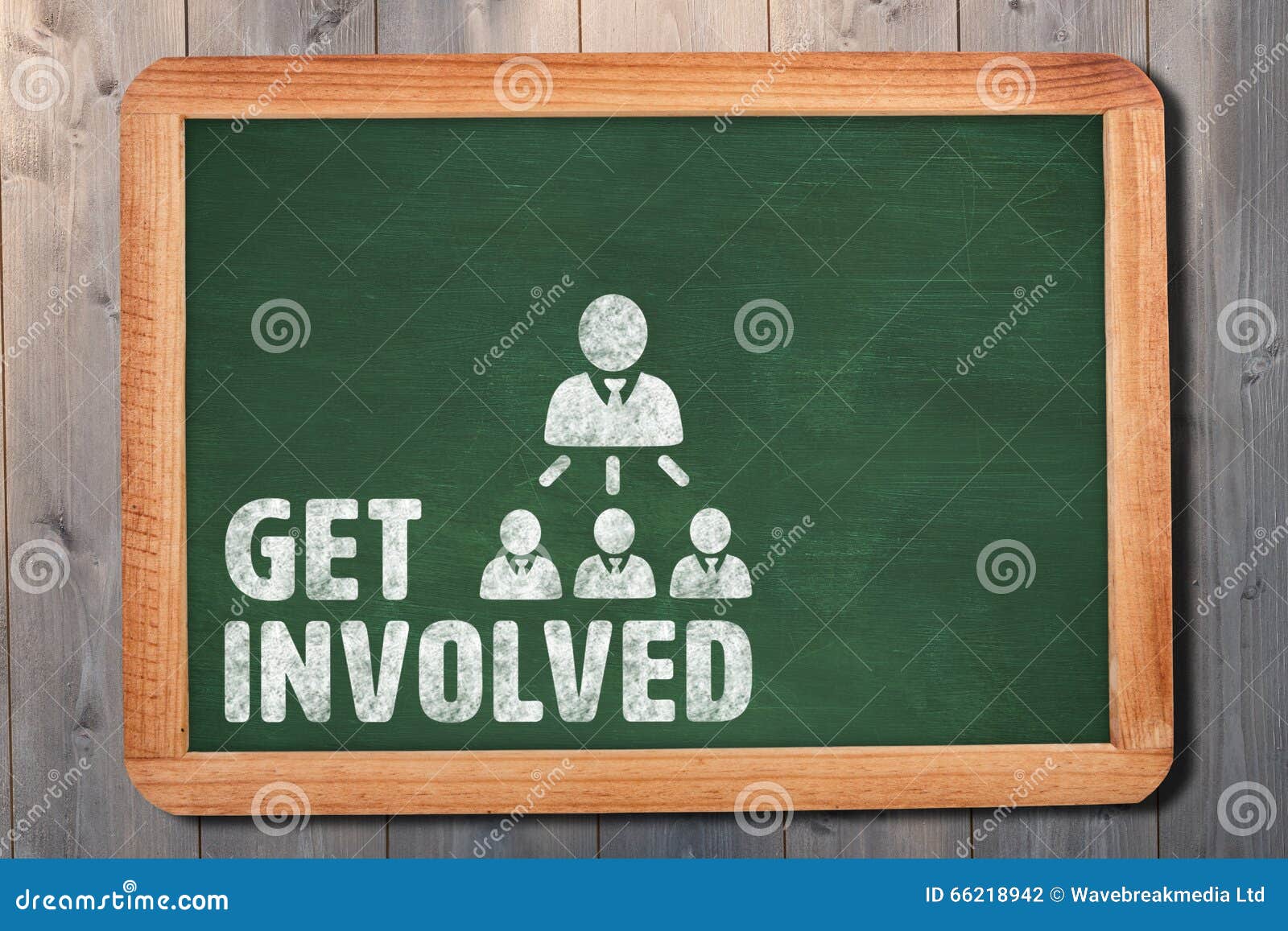 Composite Image of Get Involved Stock Illustration - Illustration of ...