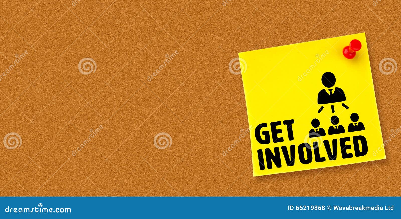Composite Image of Get Involved Stock Illustration - Illustration of ...
