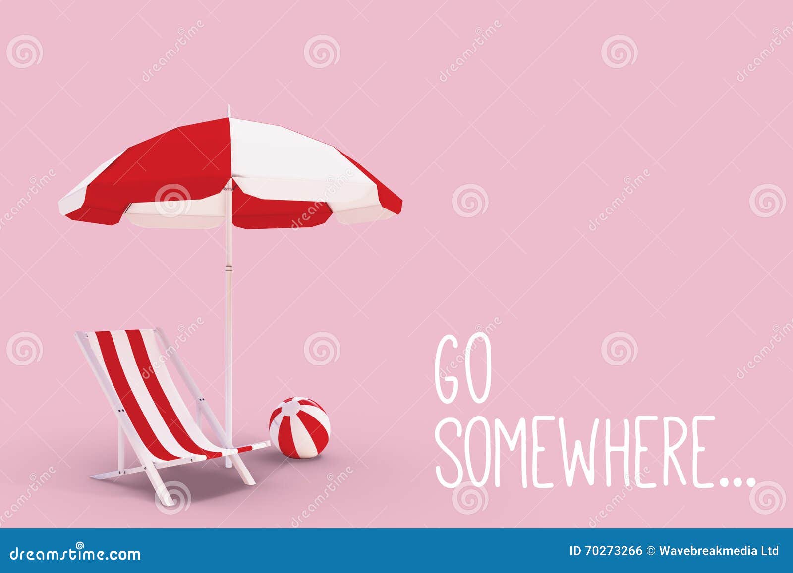 Composite Image of Go Somewhere Stock Illustration - Illustration of ...