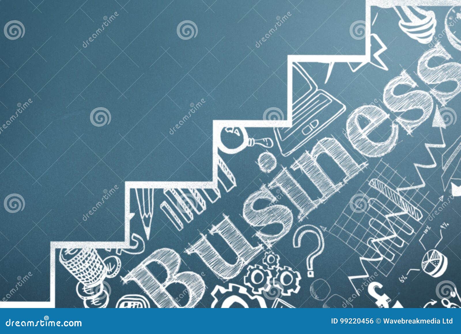 Composite Image of Graphic Image of Business Text with Graph Stock ...